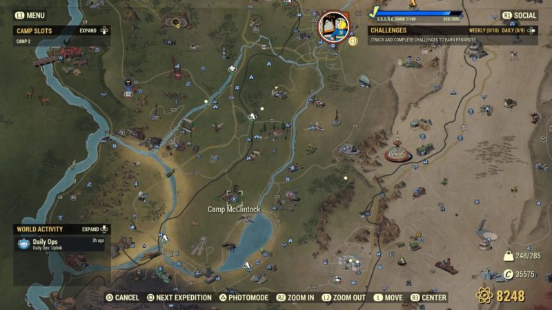 Where to find Camp McClintock in Fallout 76 - Gamepur