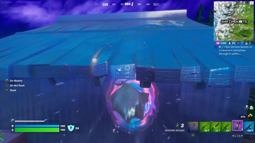 Where to find a Chrome Splash in Fortnite Chapter 3 Season 4, and how ...