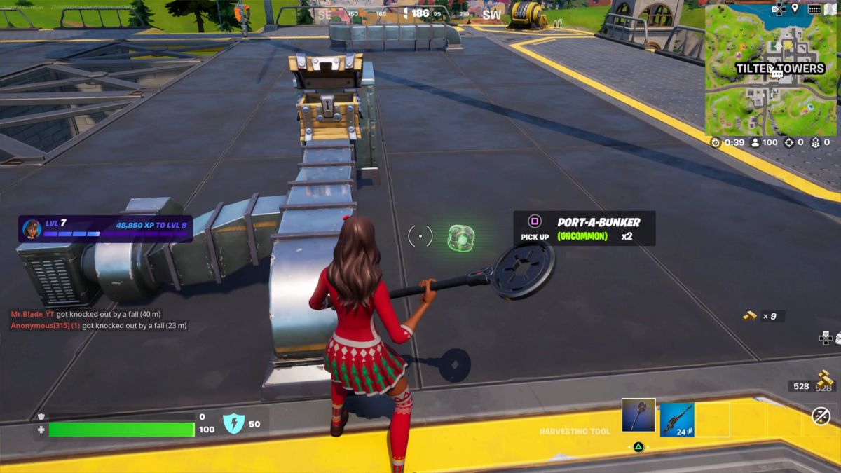 Where to find a Port-a-Bunker in Fortnite Chapter 3 Season 4, and how ...