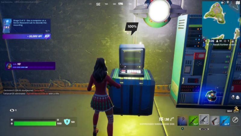 How to use a computer at a Seven Research Lab to decode the recording ...