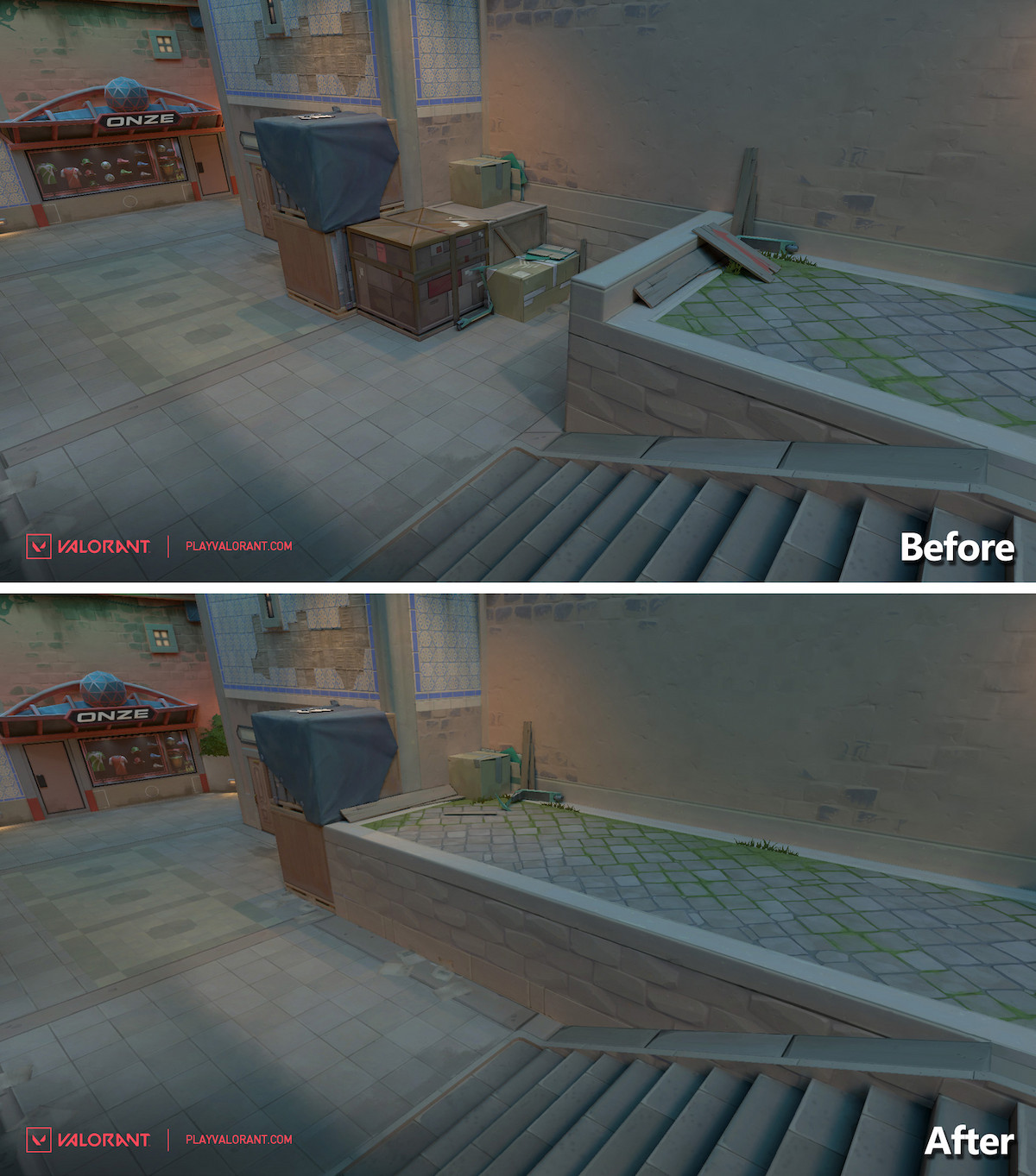 All changes to the updated Pearl map in Valorant - Gamepur