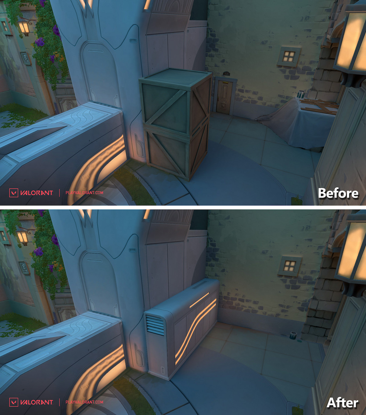 All changes to the updated Pearl map in Valorant - Gamepur