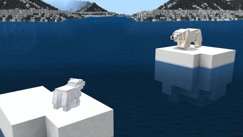 Minecraft teams up with the BBC for climate change-themed Frozen Planet ...