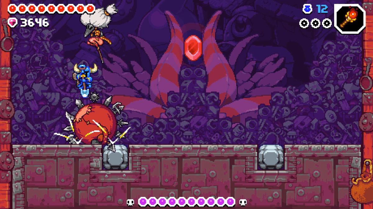 How to beat Scrap Knight in Shovel Knight Dig - Gamepur