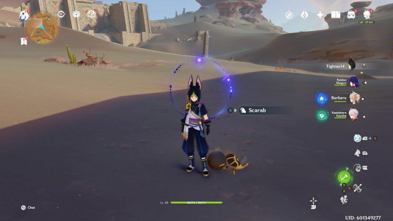 All Scarab locations in Genshin Impact - Gamepur