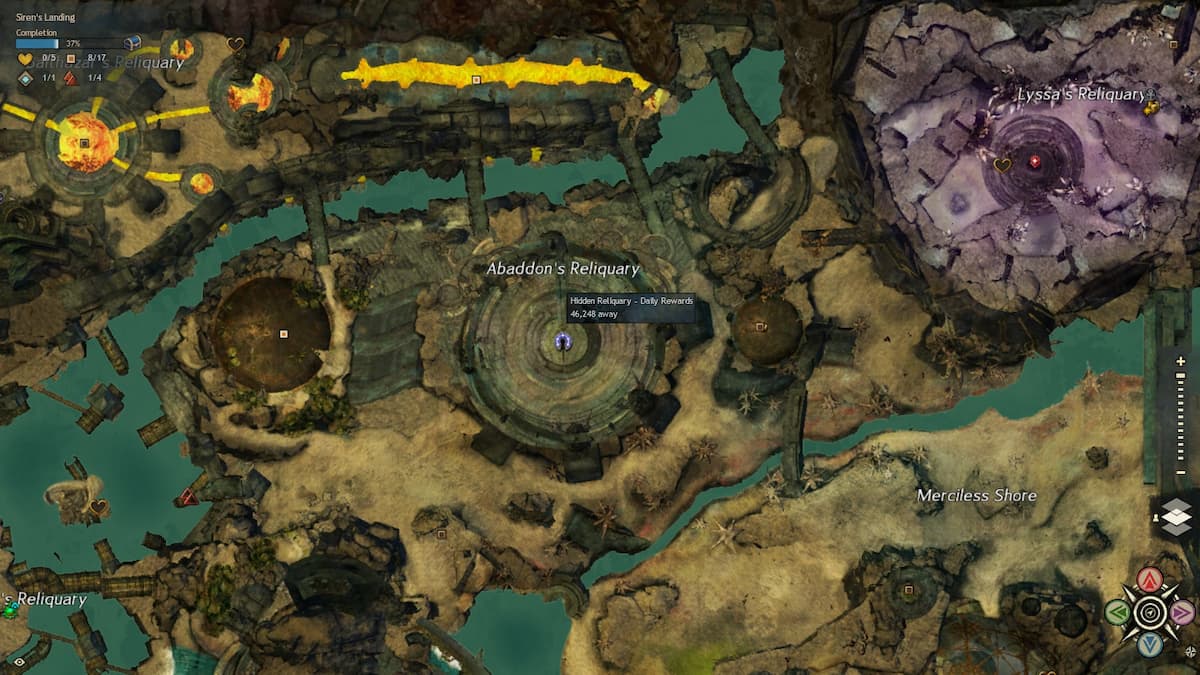 How to complete the Return to Siren's Landing Achievement in Guild Wars ...