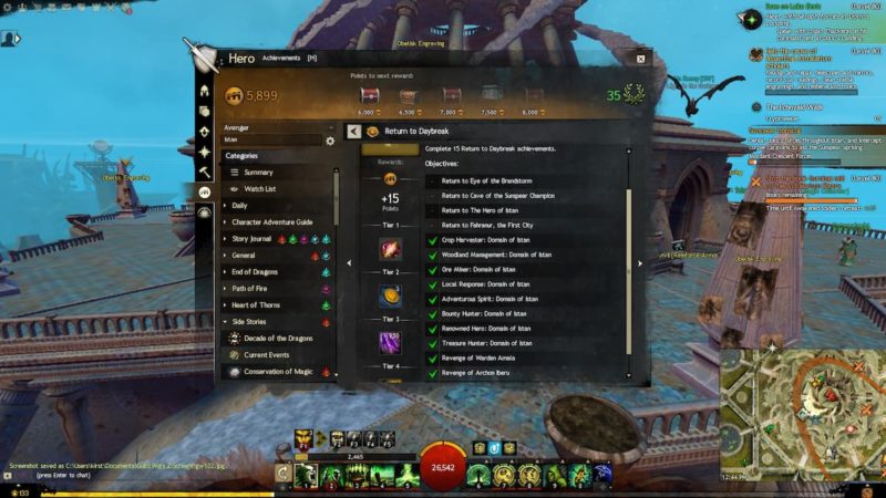 How to complete the Return to The Domain of Istan Achievement in Guild ...