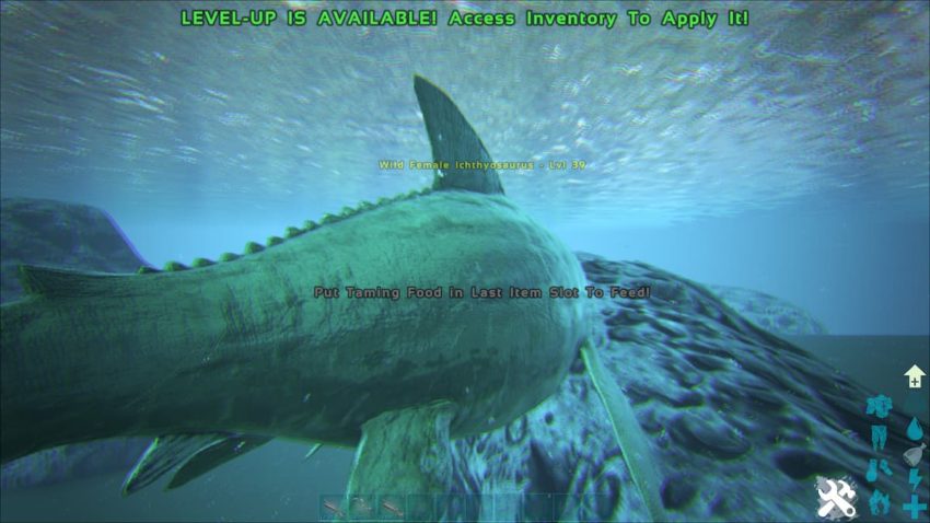 How to tame an Ichthyosaurus in Ark: Survival Evolved - Gamepur