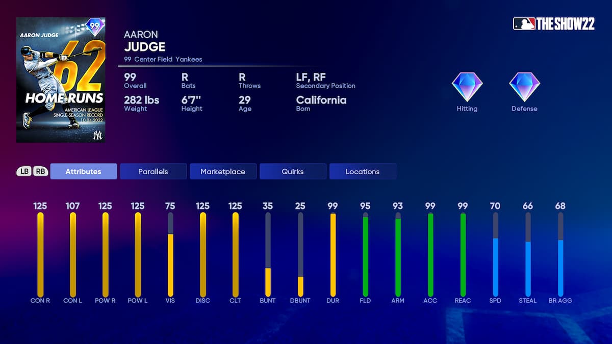 MLB The Show 22: How to complete 99 OVR Milestone Aaron Judge Program - Gamepur