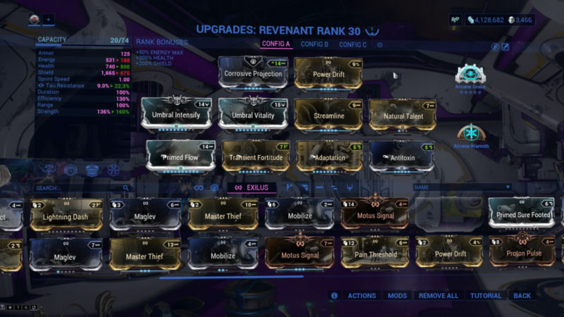 The best Revenant Prime build in Warframe - Gamepur