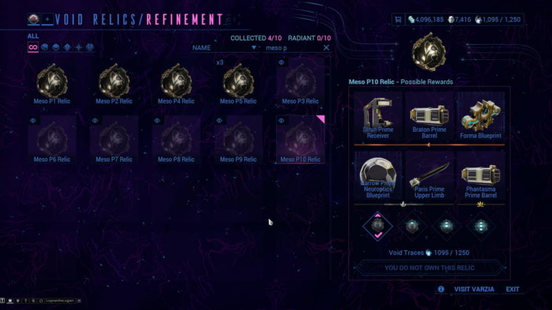 How to get every Phantasma Prime Relic in Warframe - Gamepur