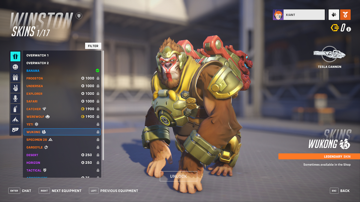 Every Winston skin in Overwatch 2, and how to get them - Gamepur