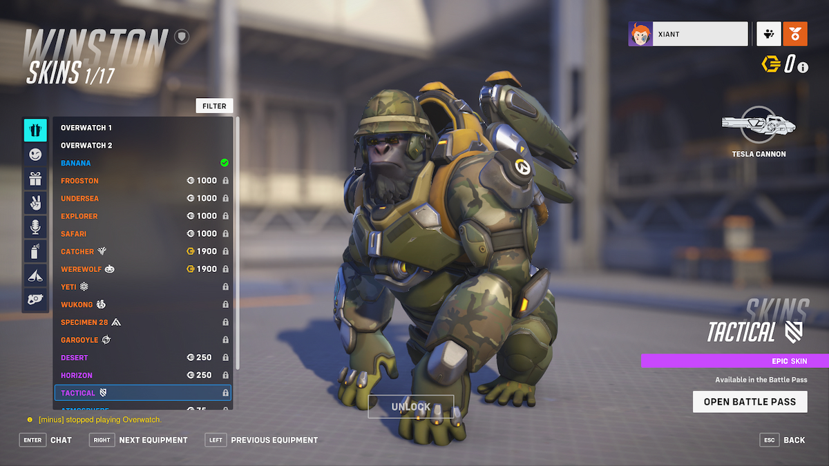 Every Winston skin in Overwatch 2, and how to get them - Gamepur
