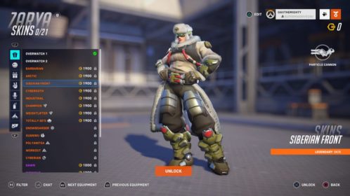 Every legendary Zarya skin in Overwatch 2 - Gamepur
