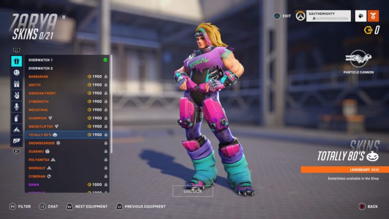 Every legendary Zarya skin in Overwatch 2 - Gamepur