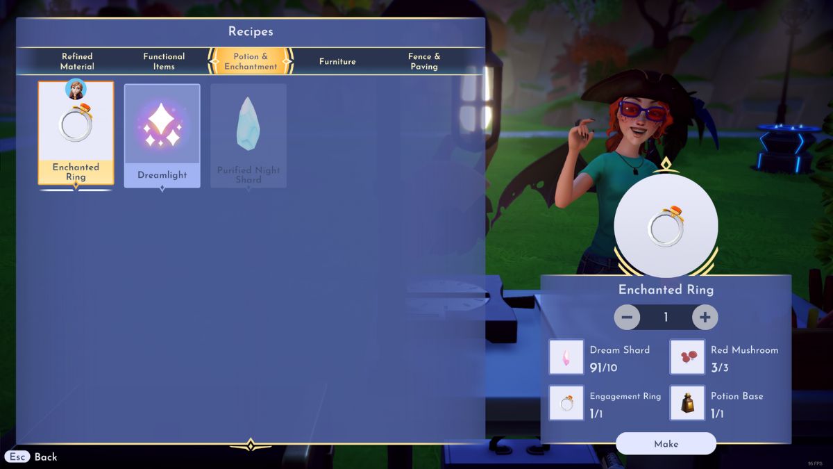 How to complete the Enchanted Ring quest in Disney Dreamlight Valley ...