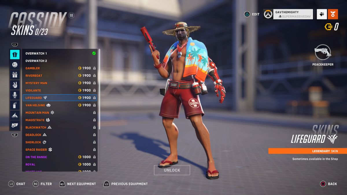 Every legendary Cassidy skin in Overwatch 2 - Gamepur