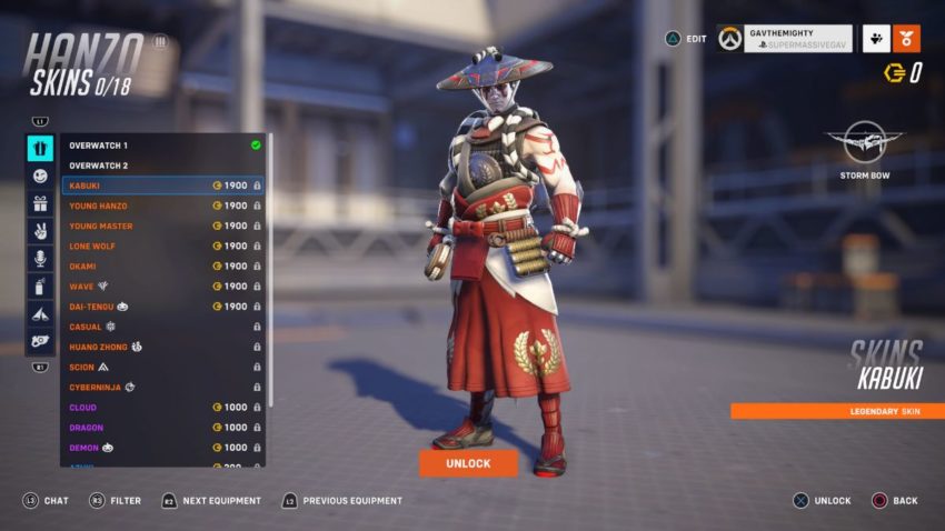 Every legendary Hanzo skin in Overwatch 2 - Gamepur