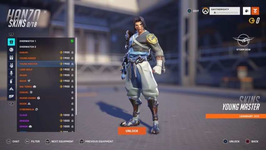 Every legendary Hanzo skin in Overwatch 2 - Gamepur