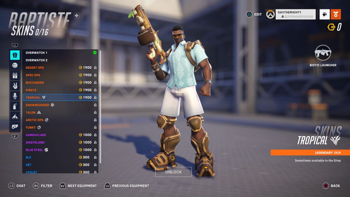 Every legendary Baptiste skin in Overwatch 2 - Gamepur