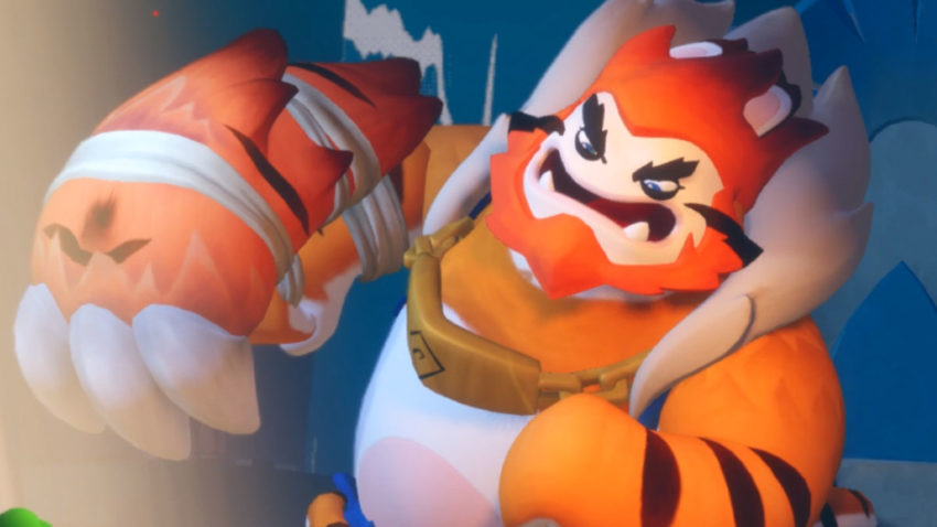 How to beat the Giant Wildclaw in Mario + Rabbids: Sparks of Hope - Gamepur