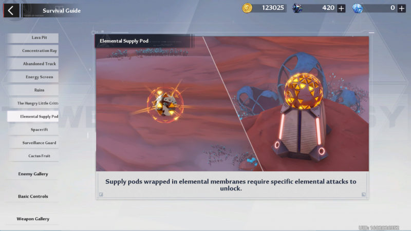 How to loot Vera's Elemental Supply Pods in Tower of Fantasy - Gamepur