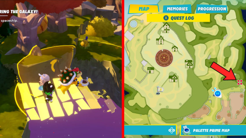 How to find all three Palette Prime pumpkin heads in Mario + Rabbids ...