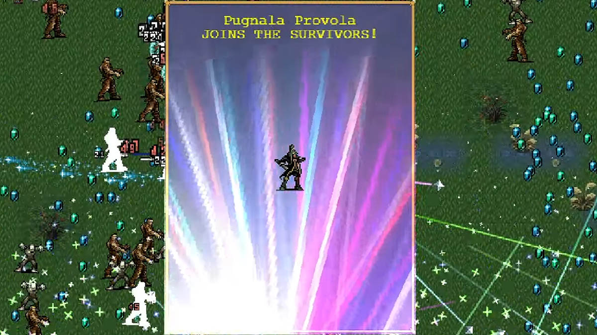 How to unlock Pugnala Provola in Vampire Survivors - Gamepur