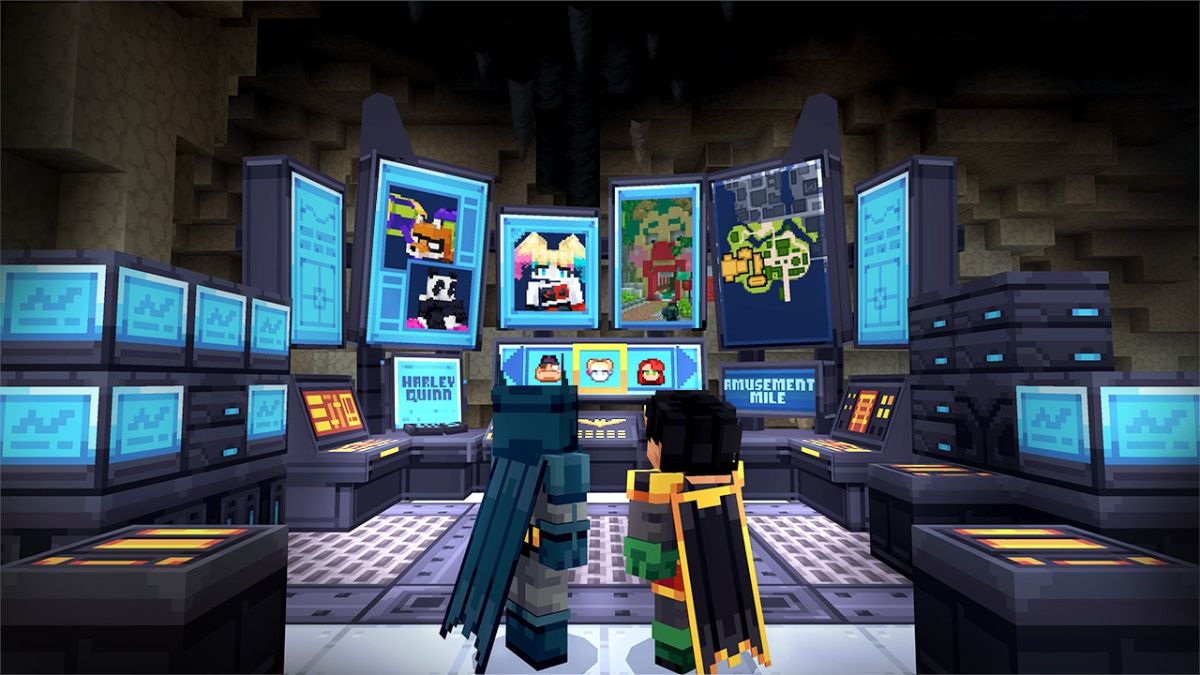 All villain locations in the Minecraft Batman crossover pack - Gamepur