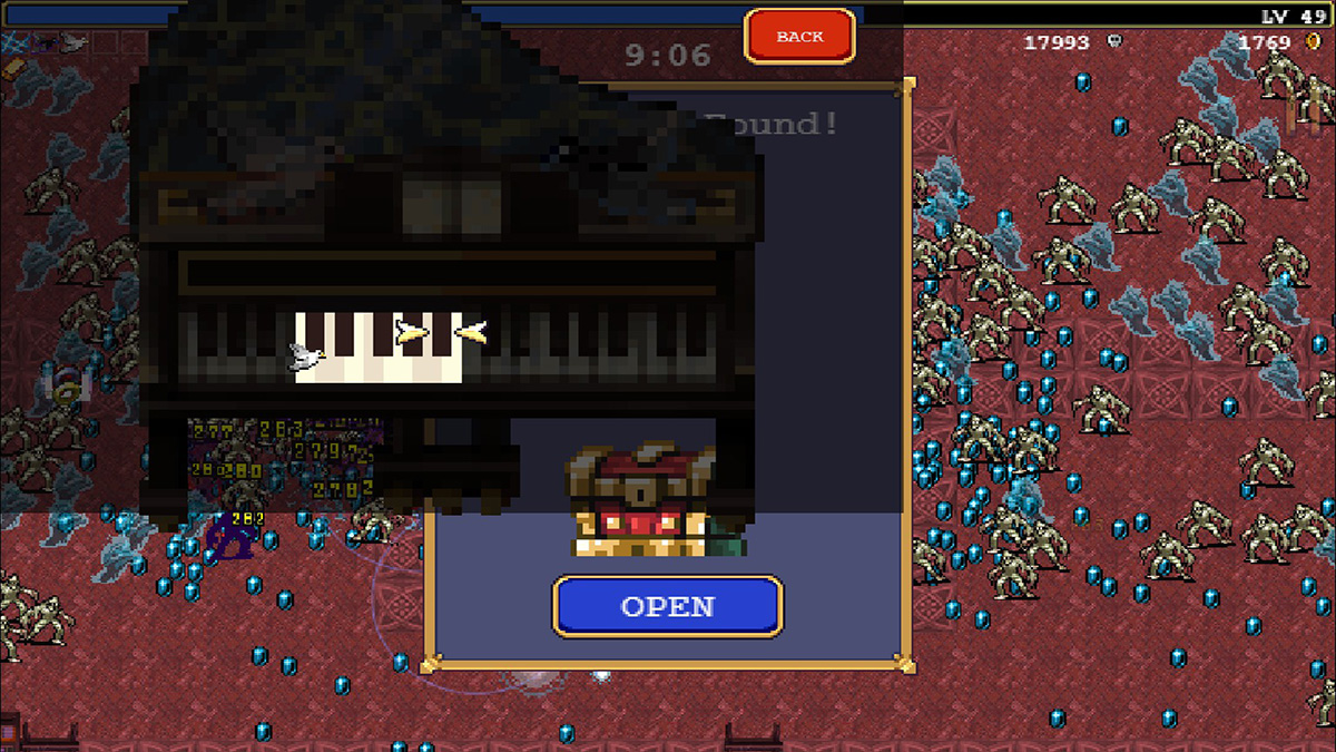 How to unlock and evolve the Flames of Misspell in Vampire Survivors ...