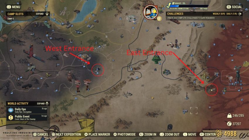 Where to find Big Bend Tunnel in Fallout 76 - Gamepur