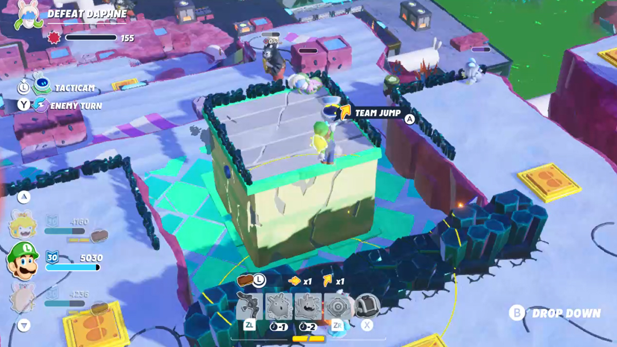 How to beat Daphne in Mario + Rabbids: Sparks of Hope - Gamepur