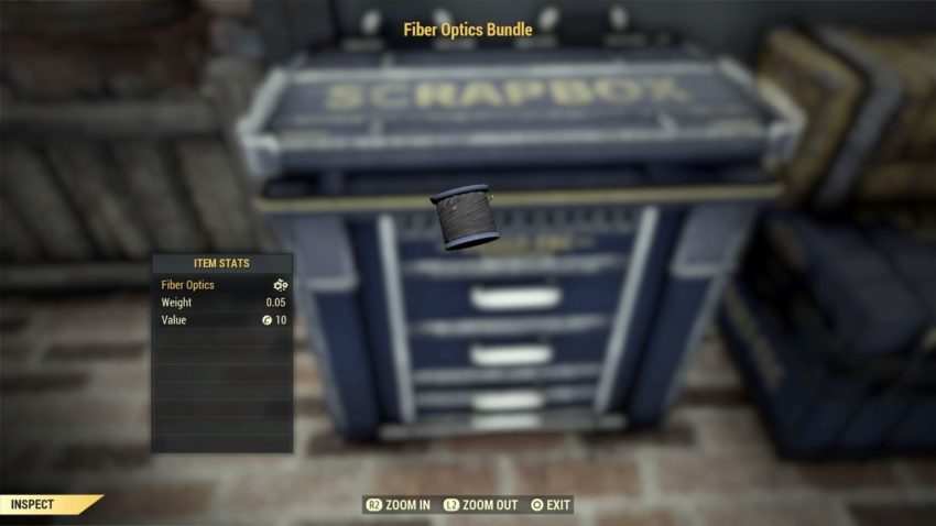 Where to find Fiber Optics in Fallout 76 - Gamepur