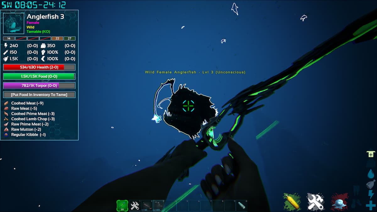 How to tame an Anglerfish in Ark: Survival Evolved - Gamepur