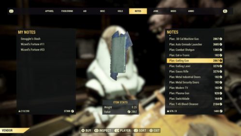 How to get the Gatling Gun plans in Fallout 76 - Gamepur