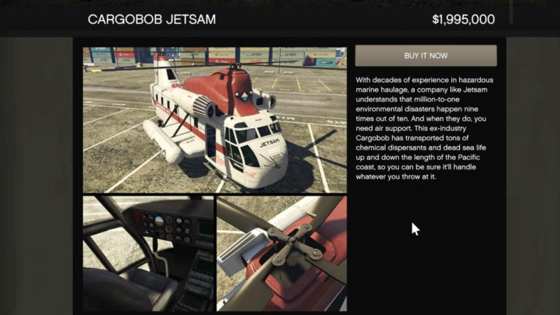 How to get a cargobob in GTA V and GTA Online - Gamepur