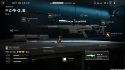 Лучшая загрузка MCPR-300 в Call of Duty: Modern Warfare 2 - NexusMoD.RU