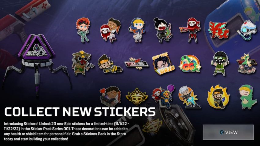 Every Sticker in Apex Legends, and how to get them – Prices and odds ...