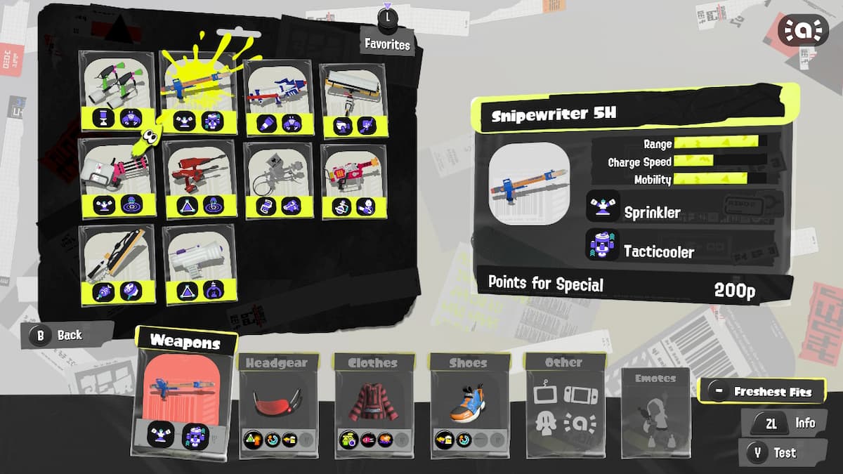 Как разблокировать и использовать Snipewriter 5H в Splatoon 3 - NexusMoD.RU
