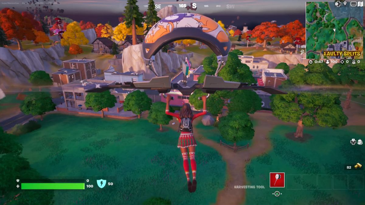 Где Faulty Splits в Fortnite, глава 4, сезон 1? - NexusMoD.RU